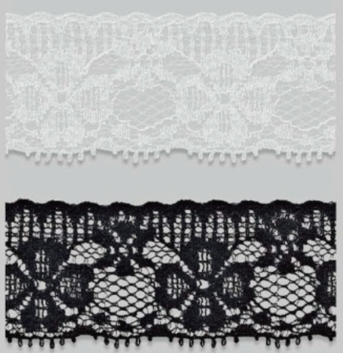 9208 Cotton Raschel Lace(Rigid) (Approx. 30 Mm)[Ribbon Tape Cord] ROSE BRAND(Marushin)/Okura ...